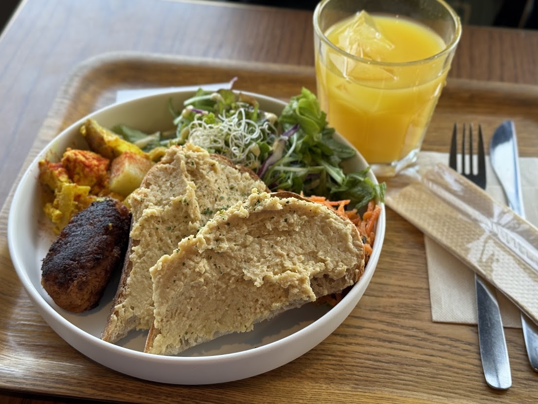 【大阪・北浜】テラスでヘルシー朝食が叶う♪ヴィーガンカフェ「OPTIMUS cafe」 - 朝時間.jp